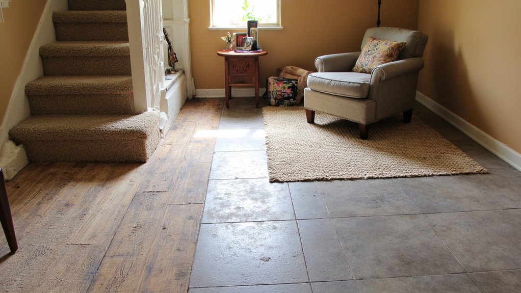 24 Cozy Basement Flooring Ideas That Feel Comfortable